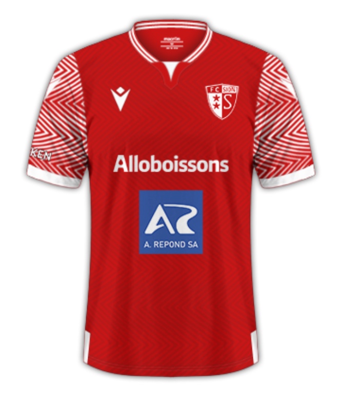 FC Sion 2021 22 Home Kit