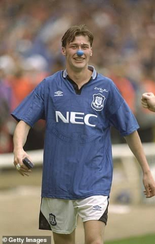 Everton FC 1994 95 FA Cup Final Kit