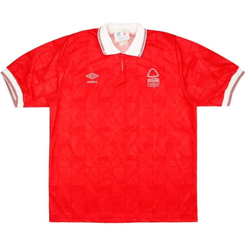 Nottingham Forest 1990-91 Kits