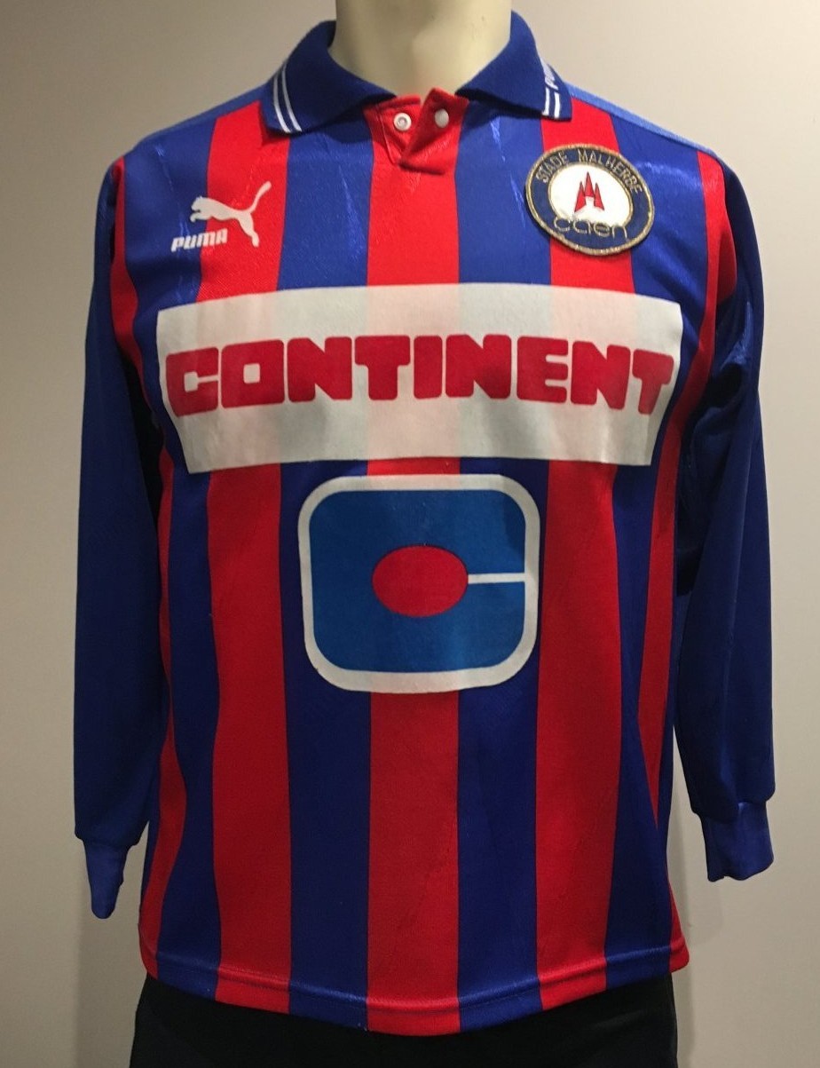 SM Caen 1994-95 Home Kit