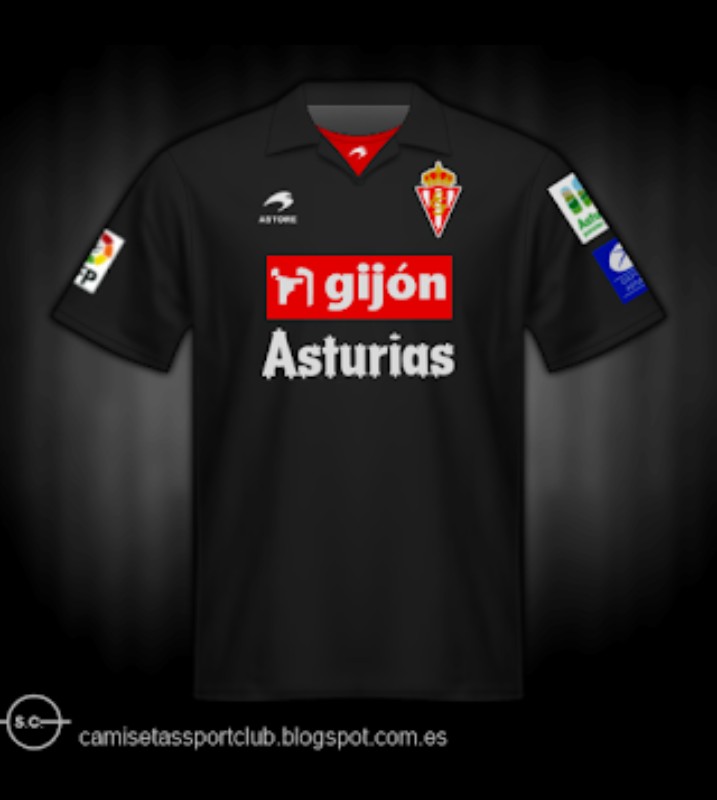 Sporting de Gijón 2008-09 Third Kit