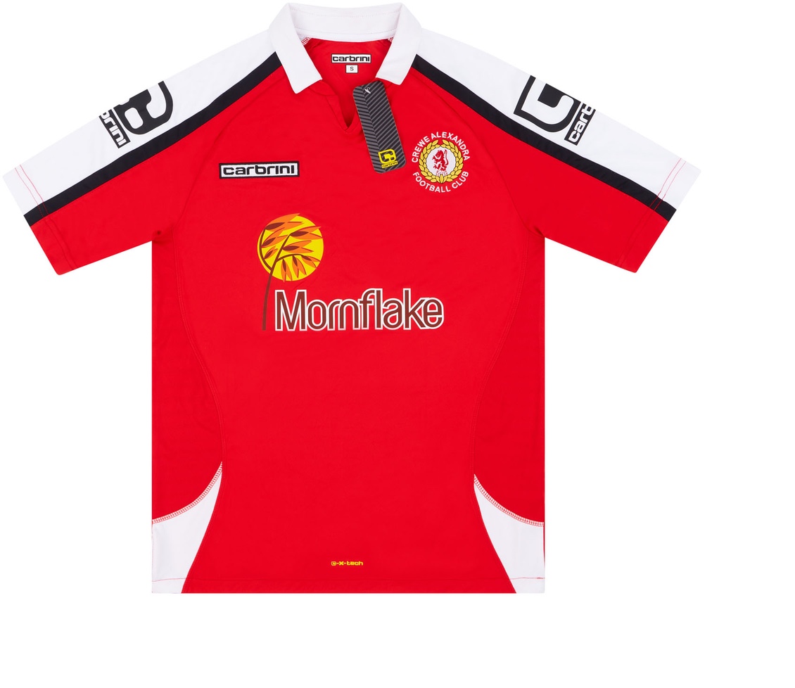 Crewe Alexandra 2014-15 Home Kit