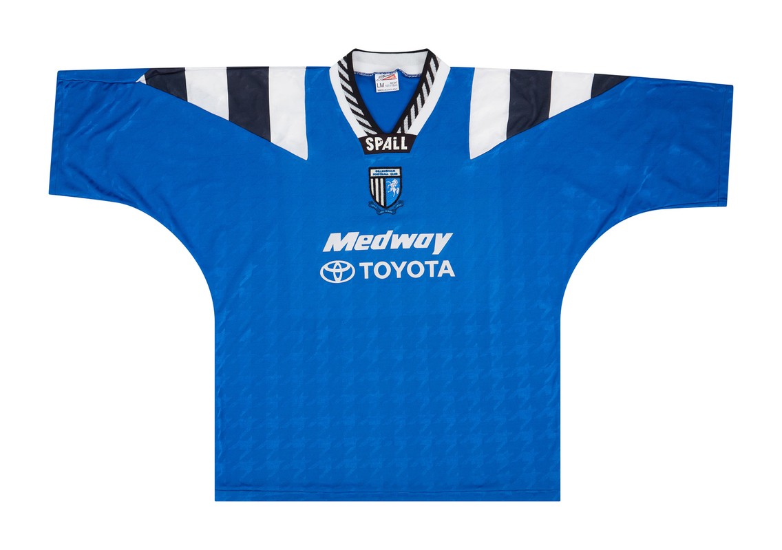 Gillingham 1993-94 Seragam Kandang