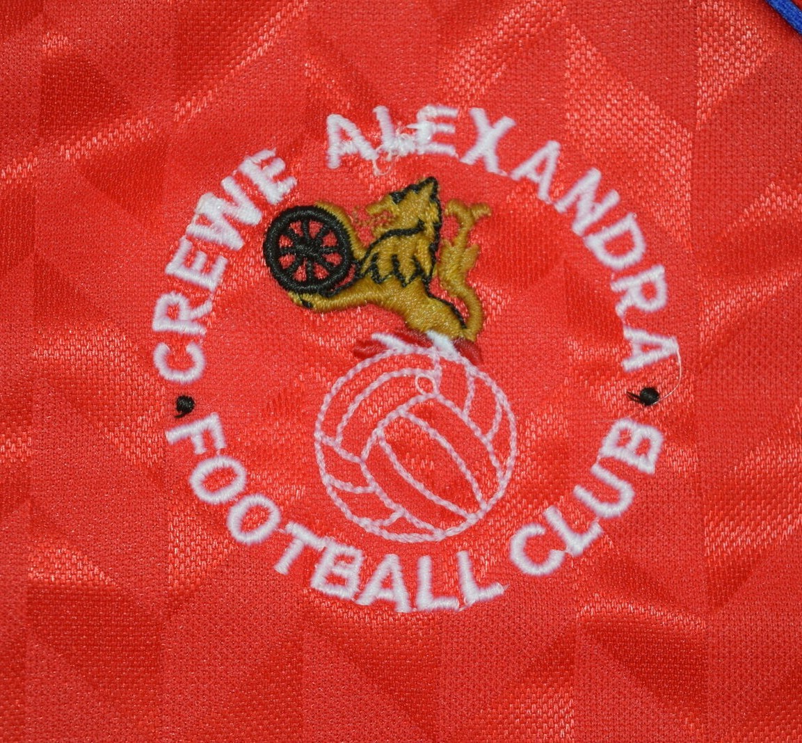 Camiseta Local Crewe Alexandra 1991-92