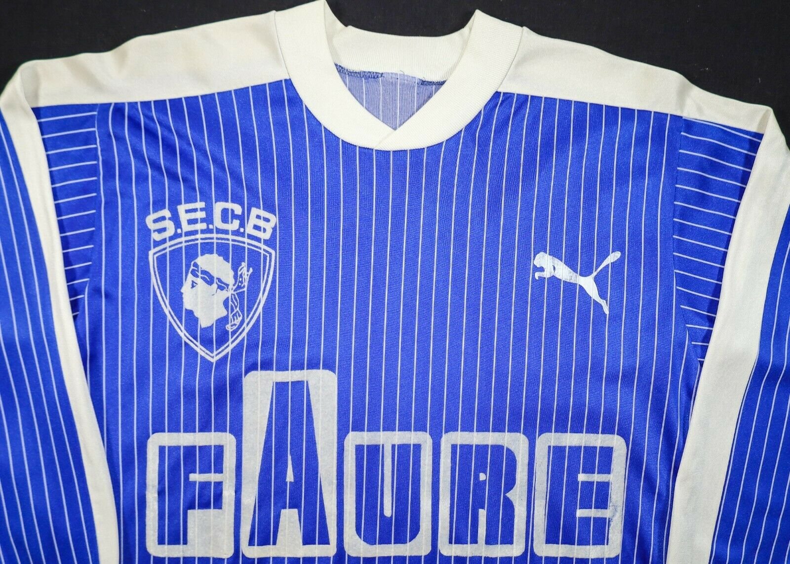 SC Bastia 1983-84 Home Kit