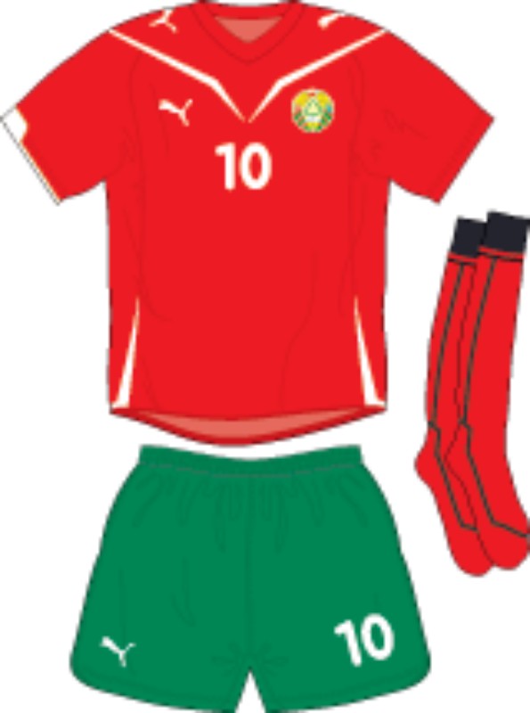 Belarus 2010 Home Kit