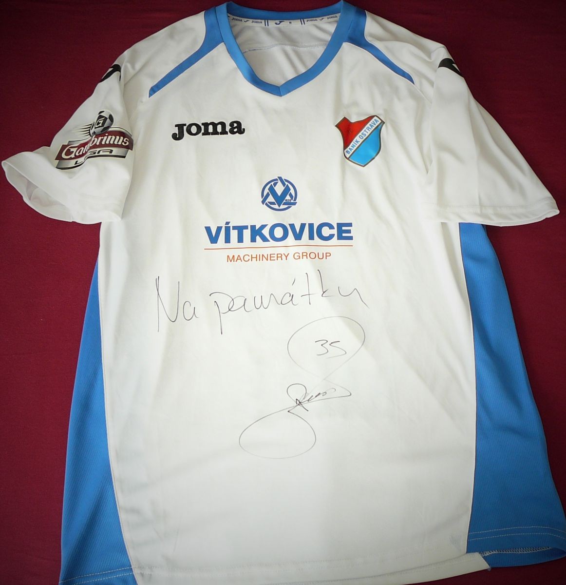 Baník Ostrava 2014-15 Home Kit