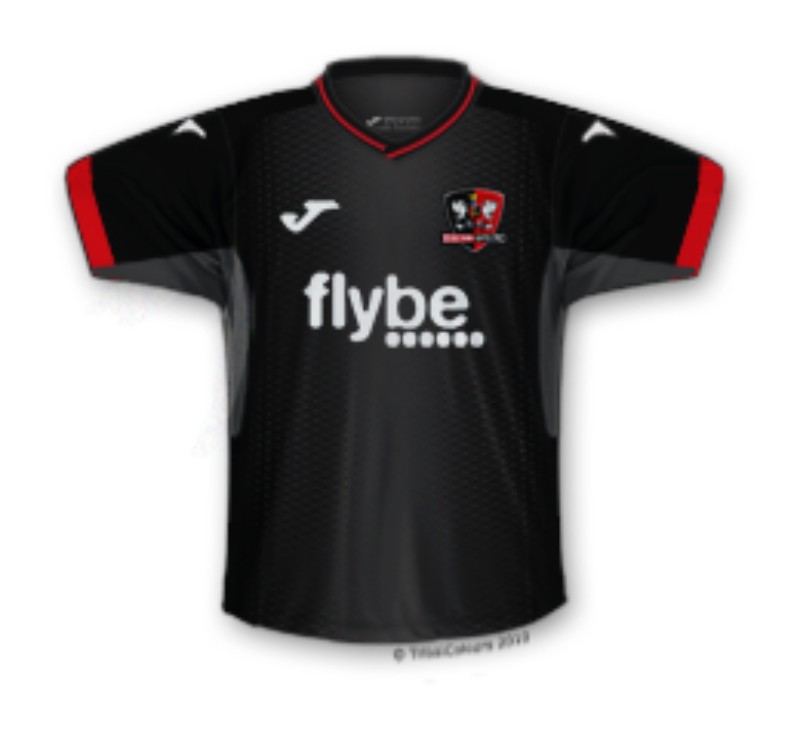 Tercera Camiseta Exeter City 2019-20