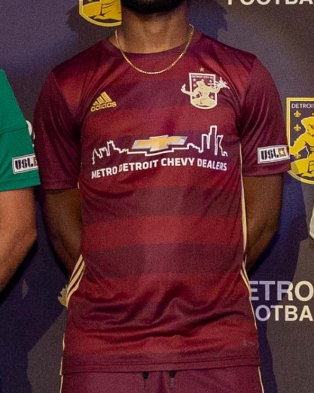 Detroit City FC 2023 Home Kit