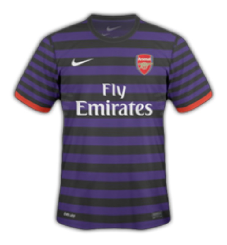 Arsenal Academy 2012-13 Away Kit