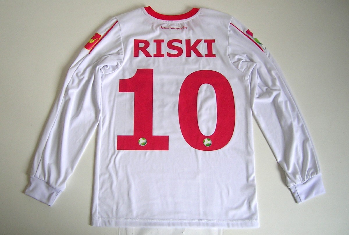 Camiseta Visitante Widzew Łódź 2012-13