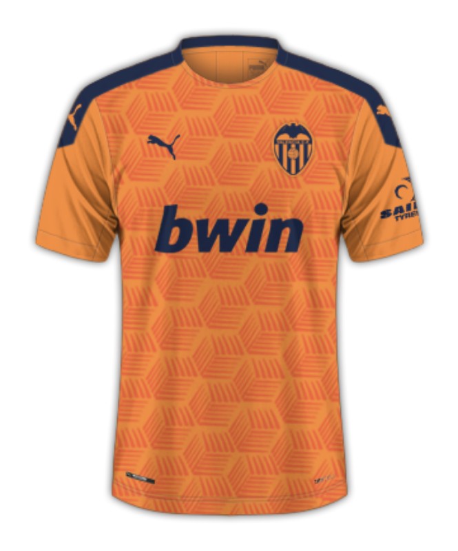 Valencia Femenino 2020-21 Away Kit