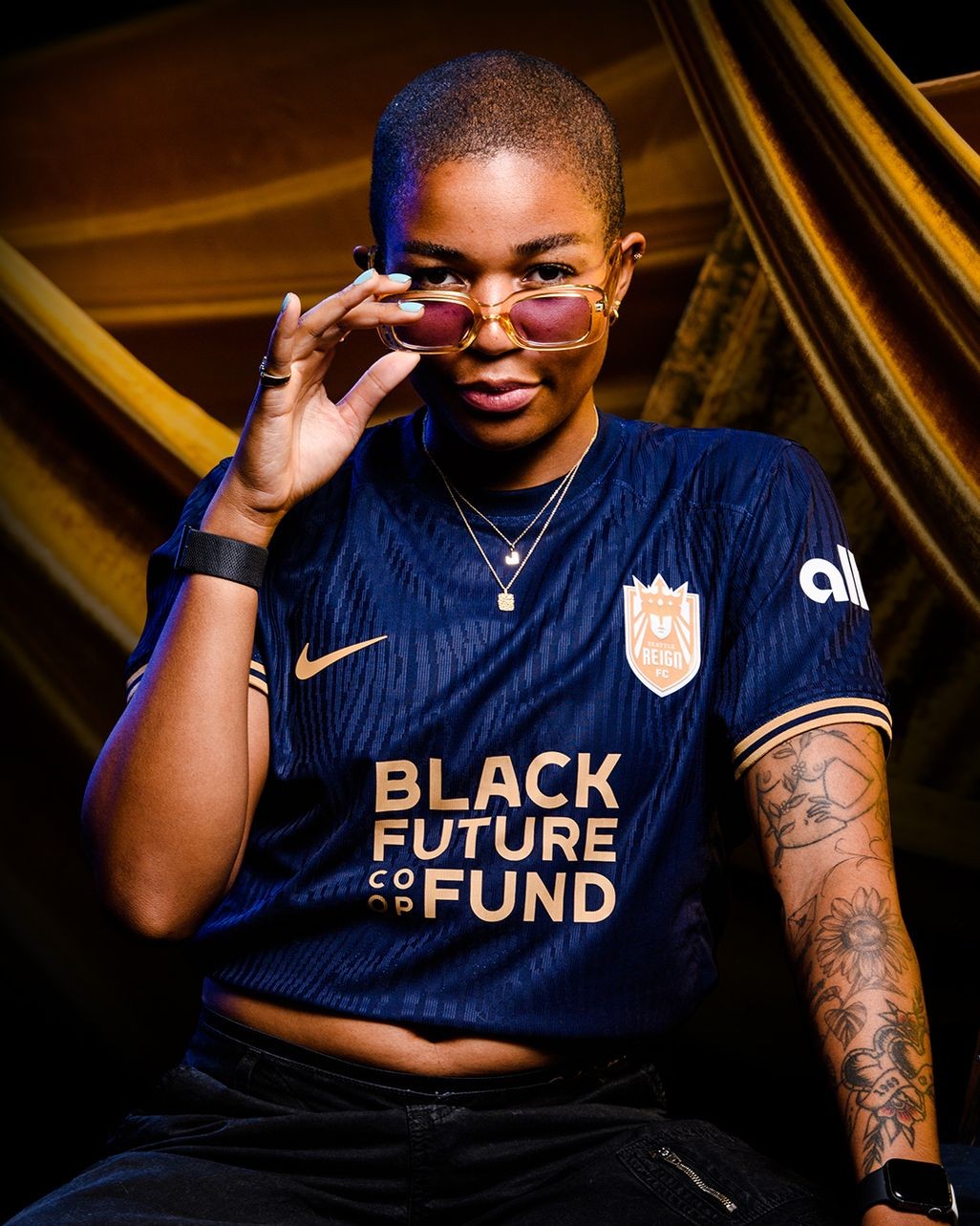 Seattle Reign FC 2024 Home Kit