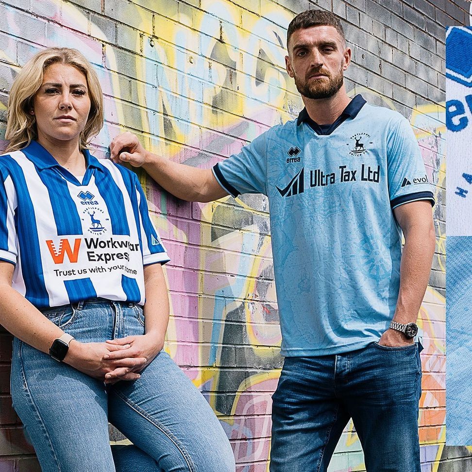Hartlepool United 2024-25 Home Kit