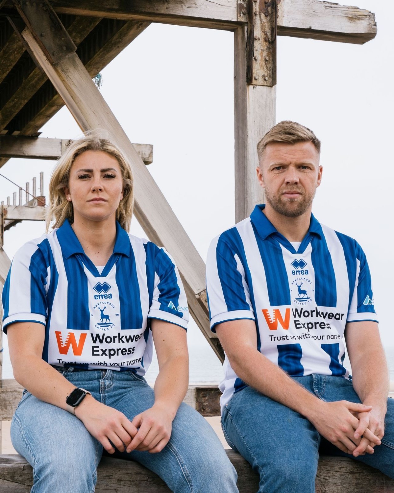 Hartlepool United 2024-25 Home Kit