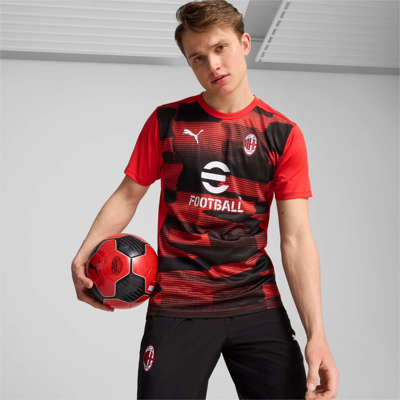 AC Milan 2024-25 Pre-Match Home Shirt