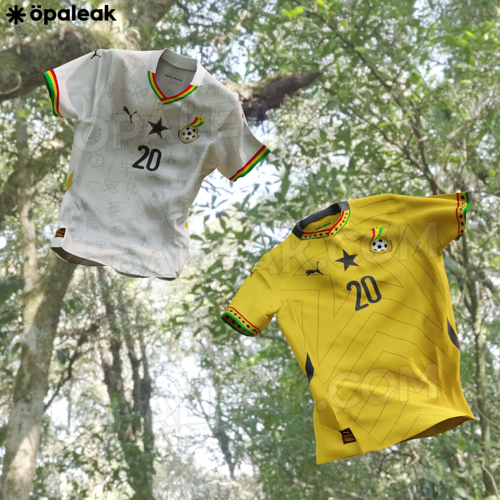 Camiseta Visitante Ghana 2024-25