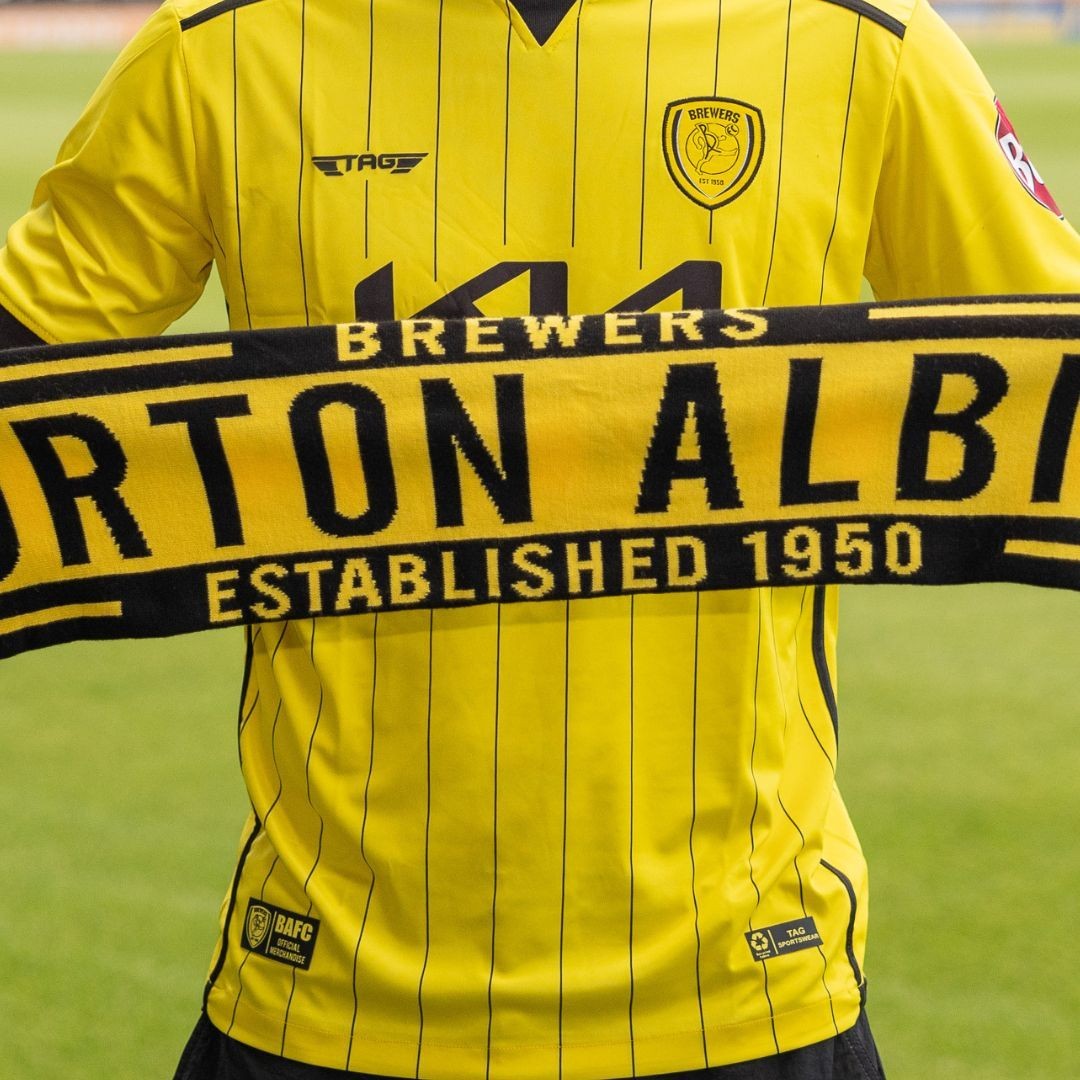 Maillot Domicile Burton Albion 2024-25