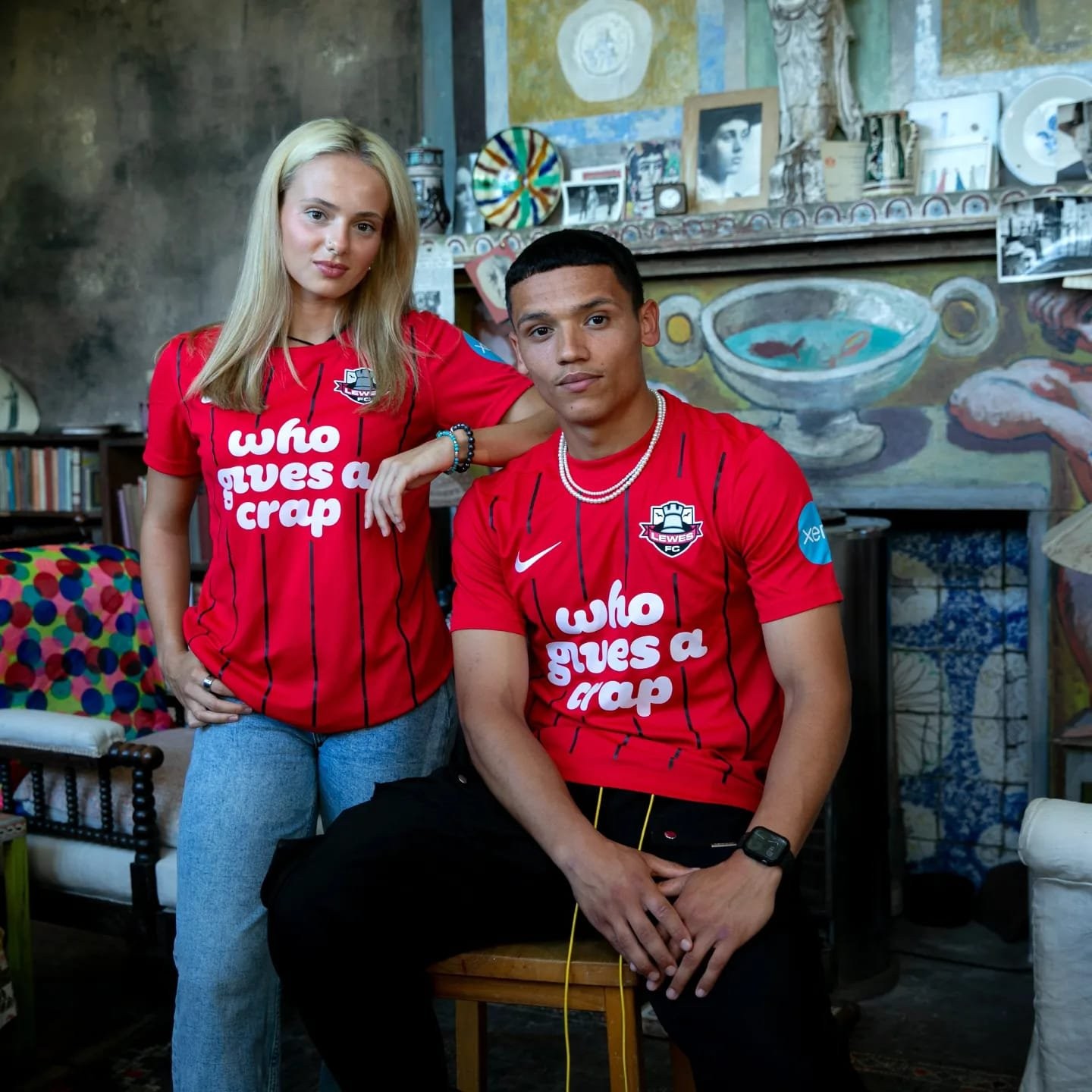 Lewes FC 2024-25 Home Kit