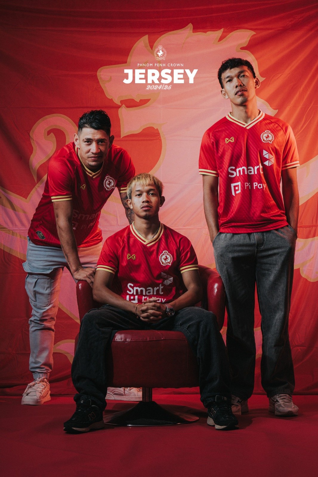 Phnom Penh Crown FC 2024-25 الطقم الاساسي