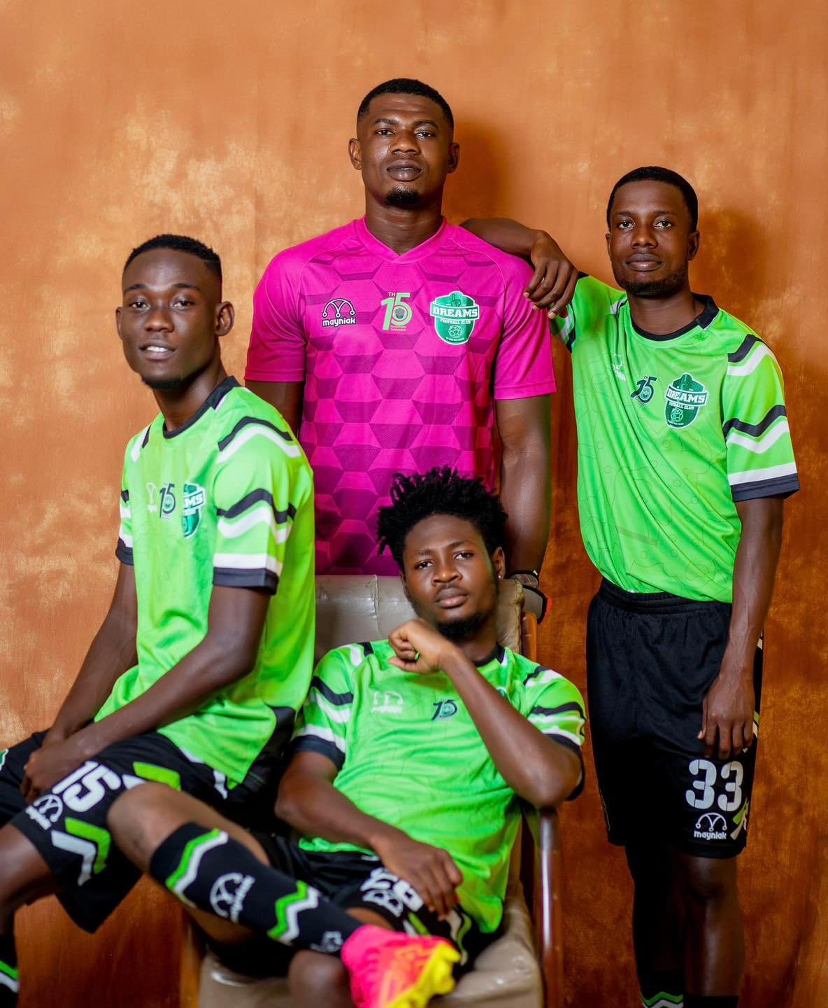 Dreams FC 2024-25 GK 1 Kit