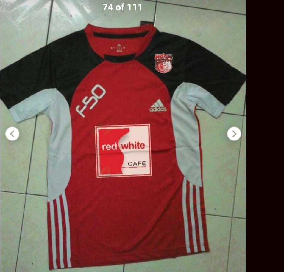 Camiseta Local 2 Red White Cafe FC 2024-25