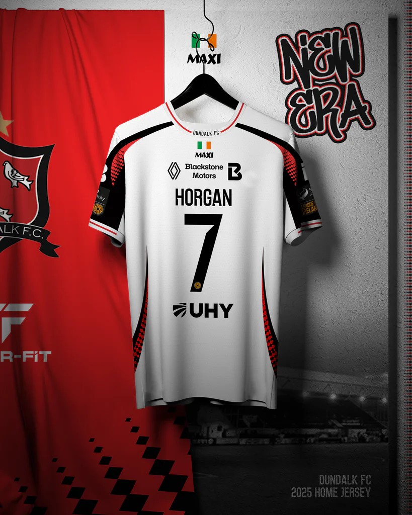 Dundalk FC 2025 Home Kit
