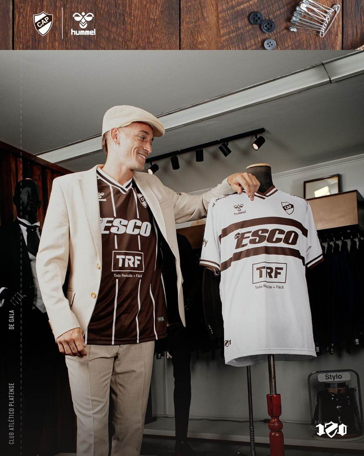 CA Platense 2025 主场球衣