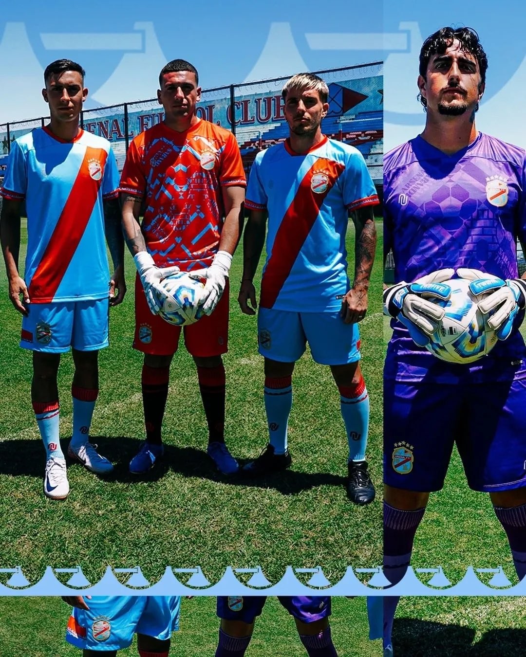 Maillot Domicile Arsenal de Sarandí 2025