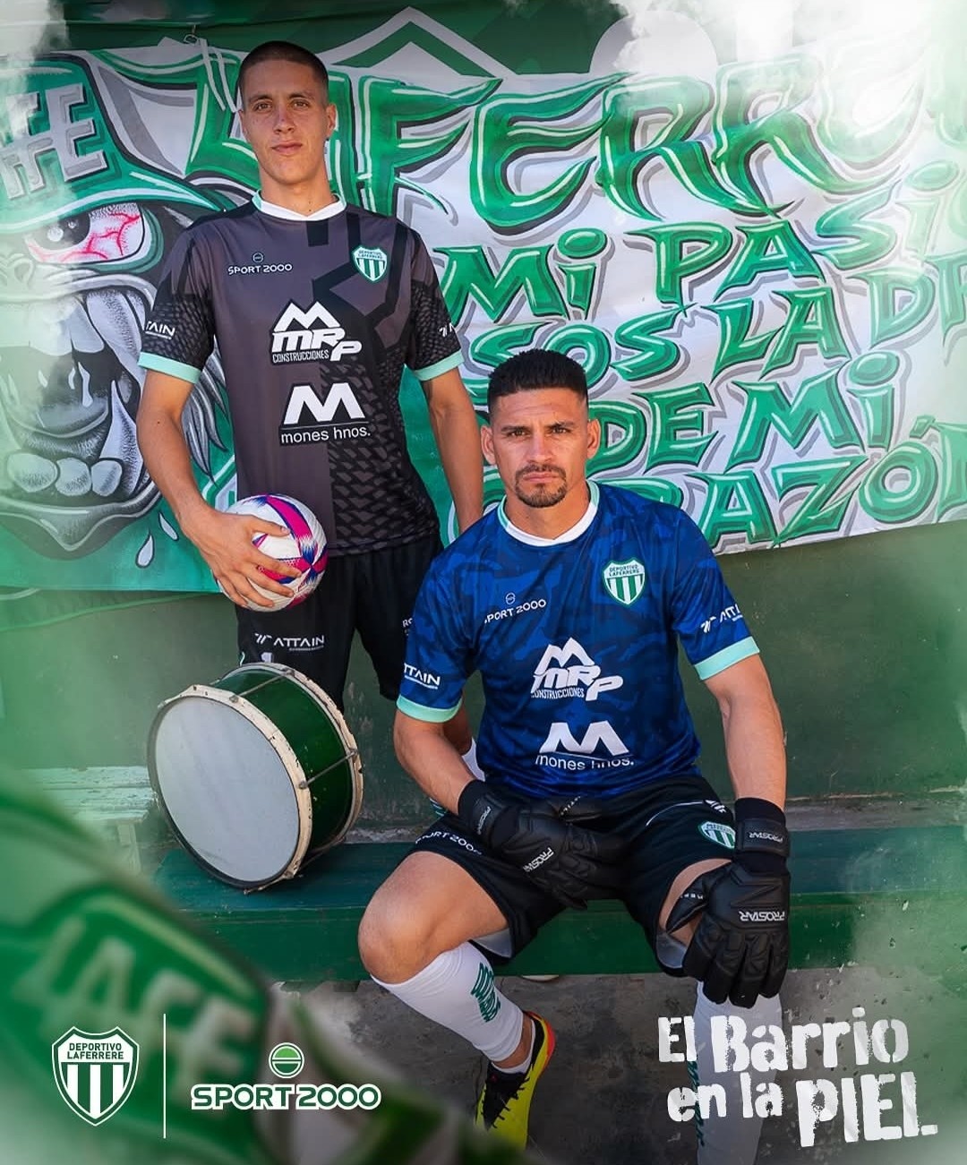 Deportivo Laferrere 2025 GK 1 Kit