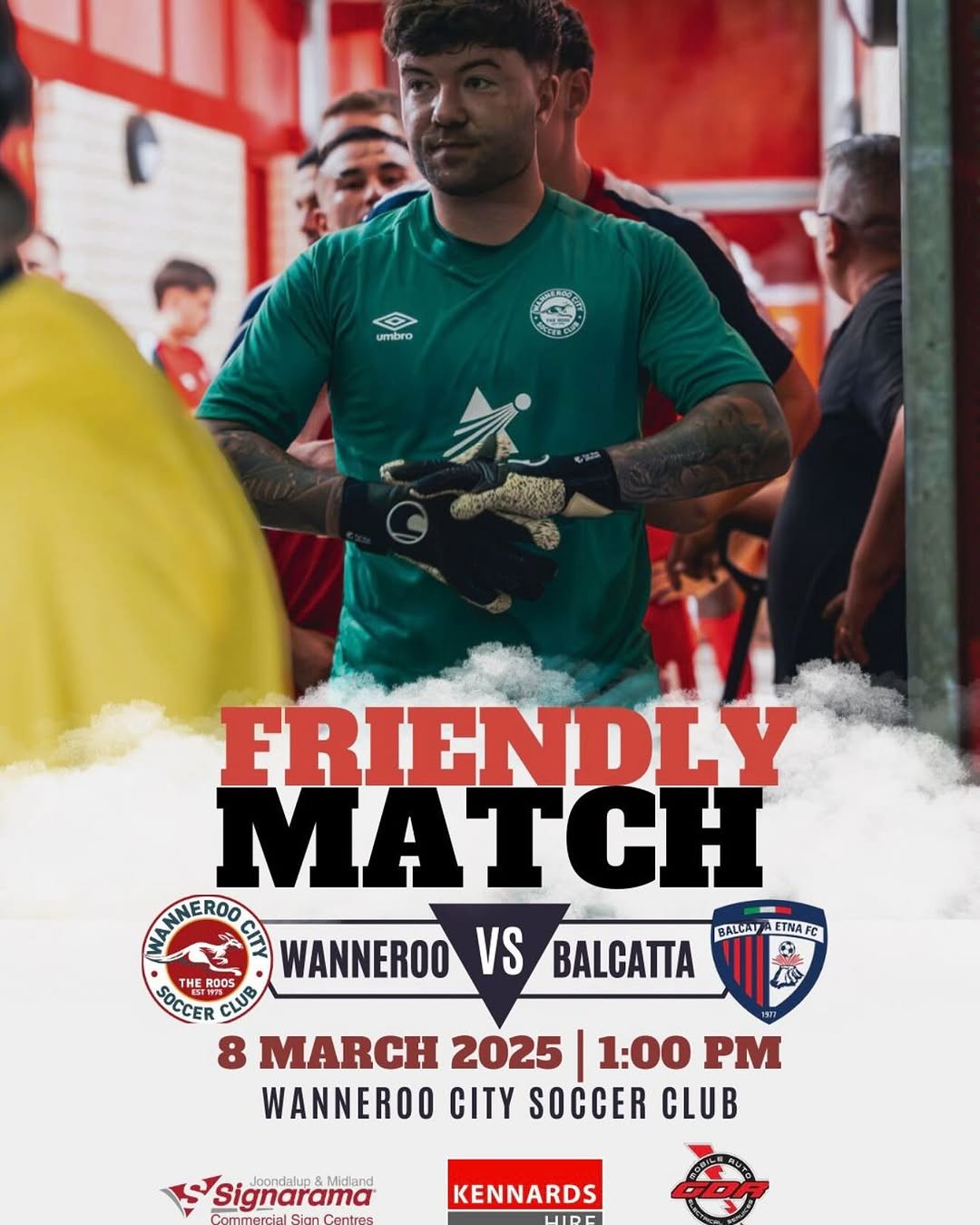 Wanneroo City SC 2025 GK 1 Kit