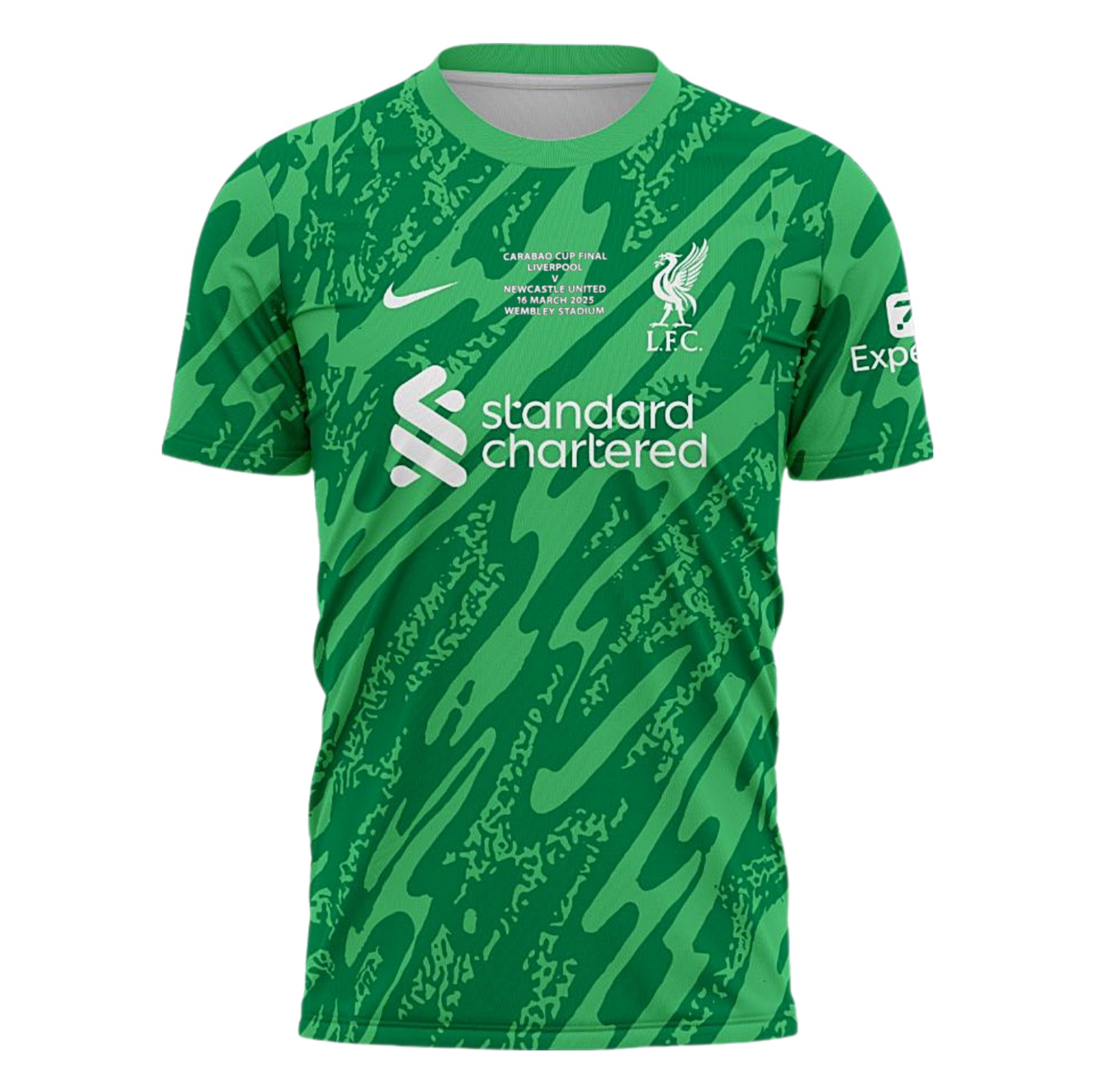 Liverpool FC 2024-25 EFL Κύπελλο Final Τερματοφύλακα Εμφάνιση