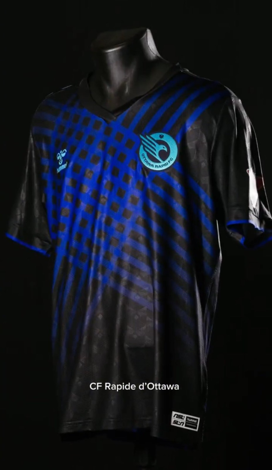 Ottawa Rapid FC 2025 主场球衣