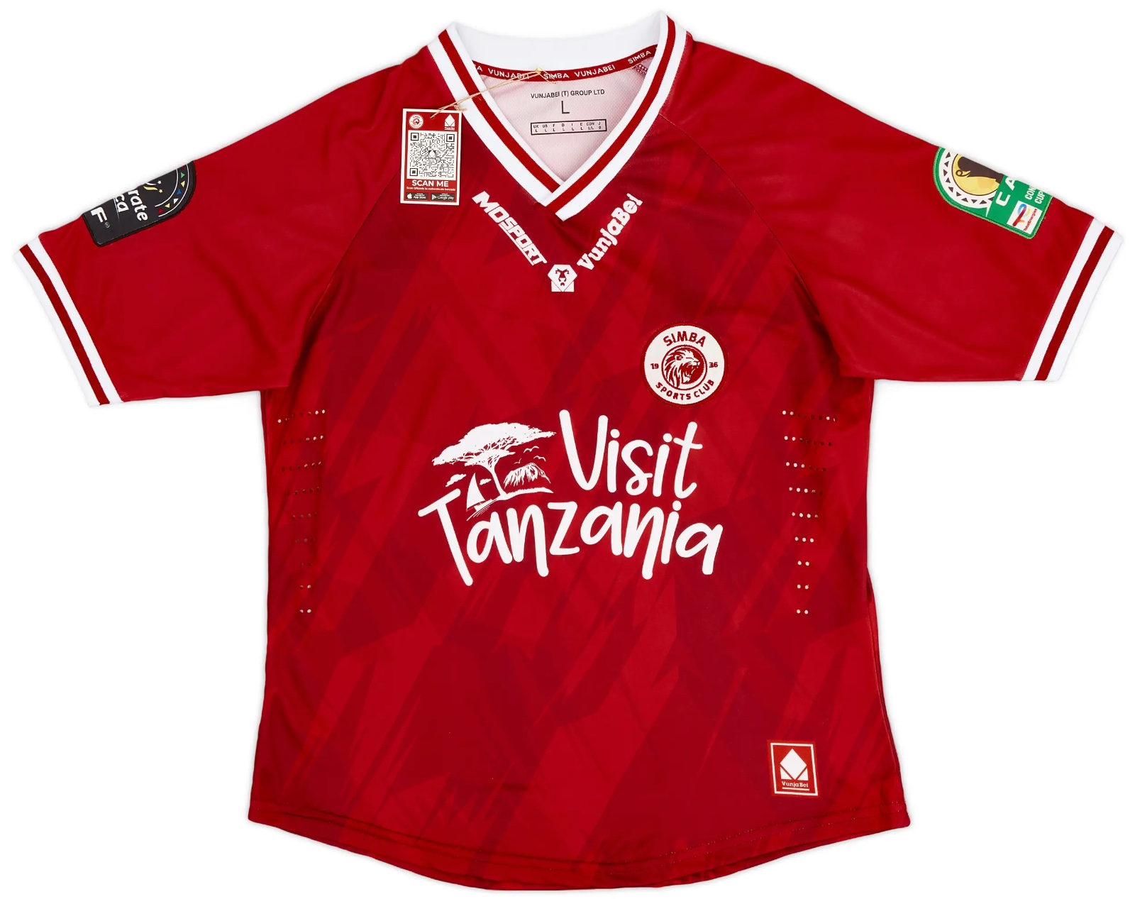 Simba SC 2021-22 Cup Home Kit