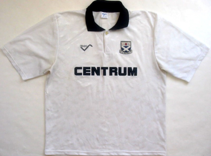 Ayr United 1990-91 Home Kit