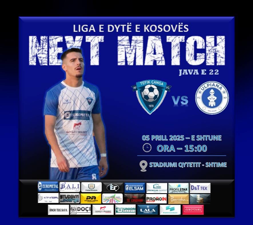 Prima Maglia KF Tefik Çanga 2024-25