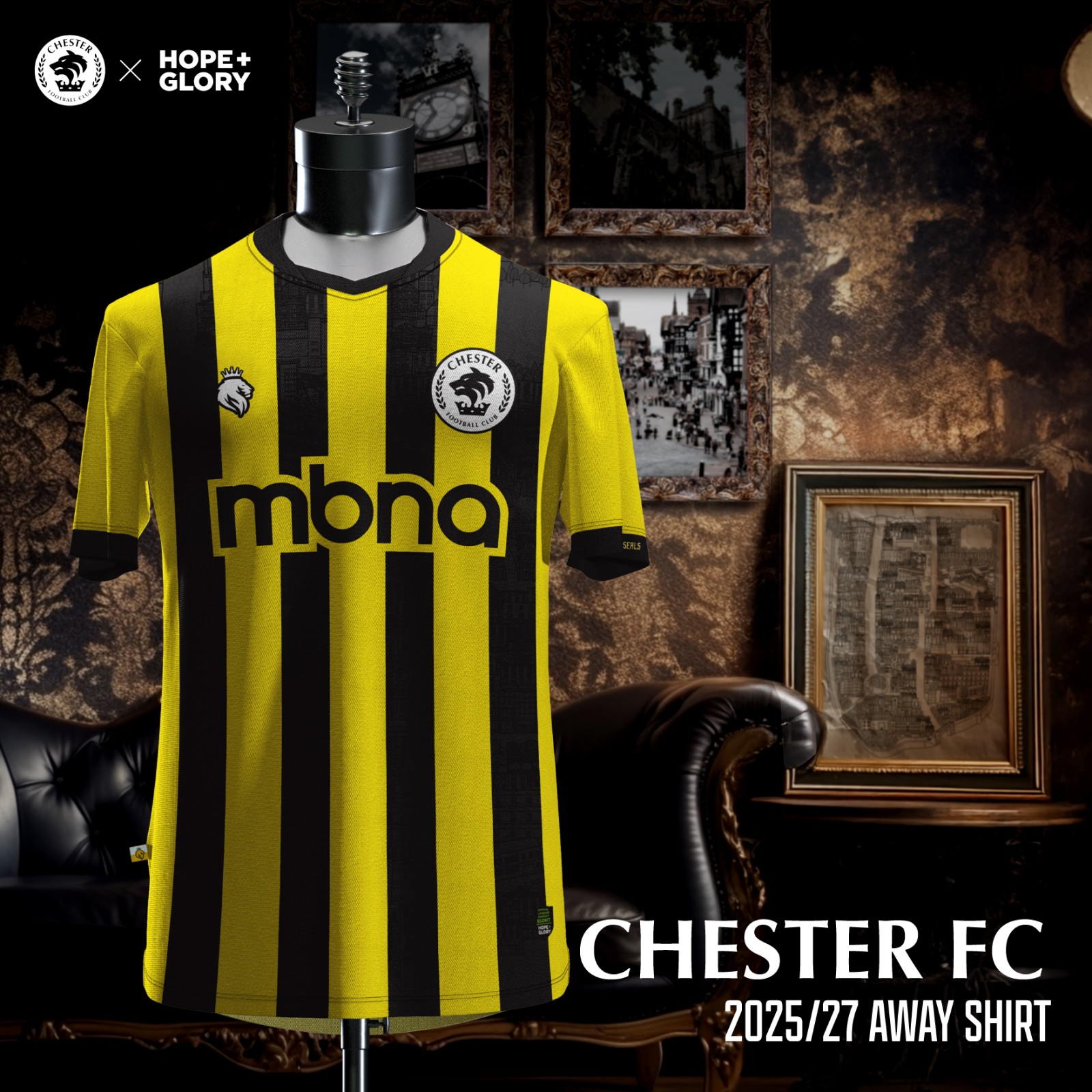 Maillot Exterieur Chester FC 2025-26