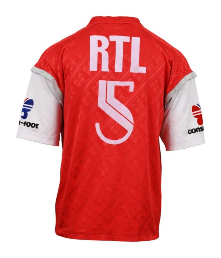 Stade de Reims 1990-91 Home Kit