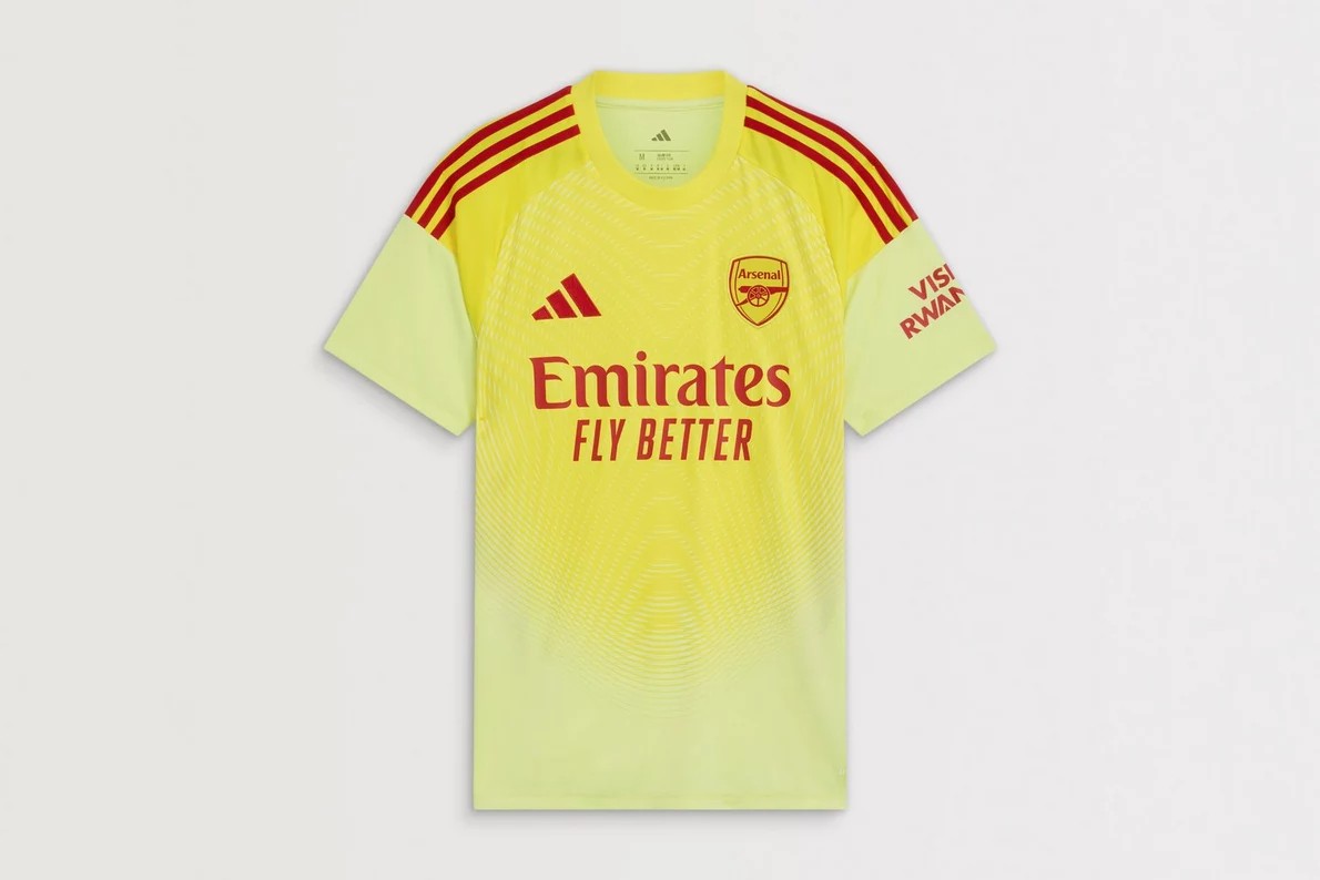 Arsenal FC 2025-26 TW-Heimtrikot