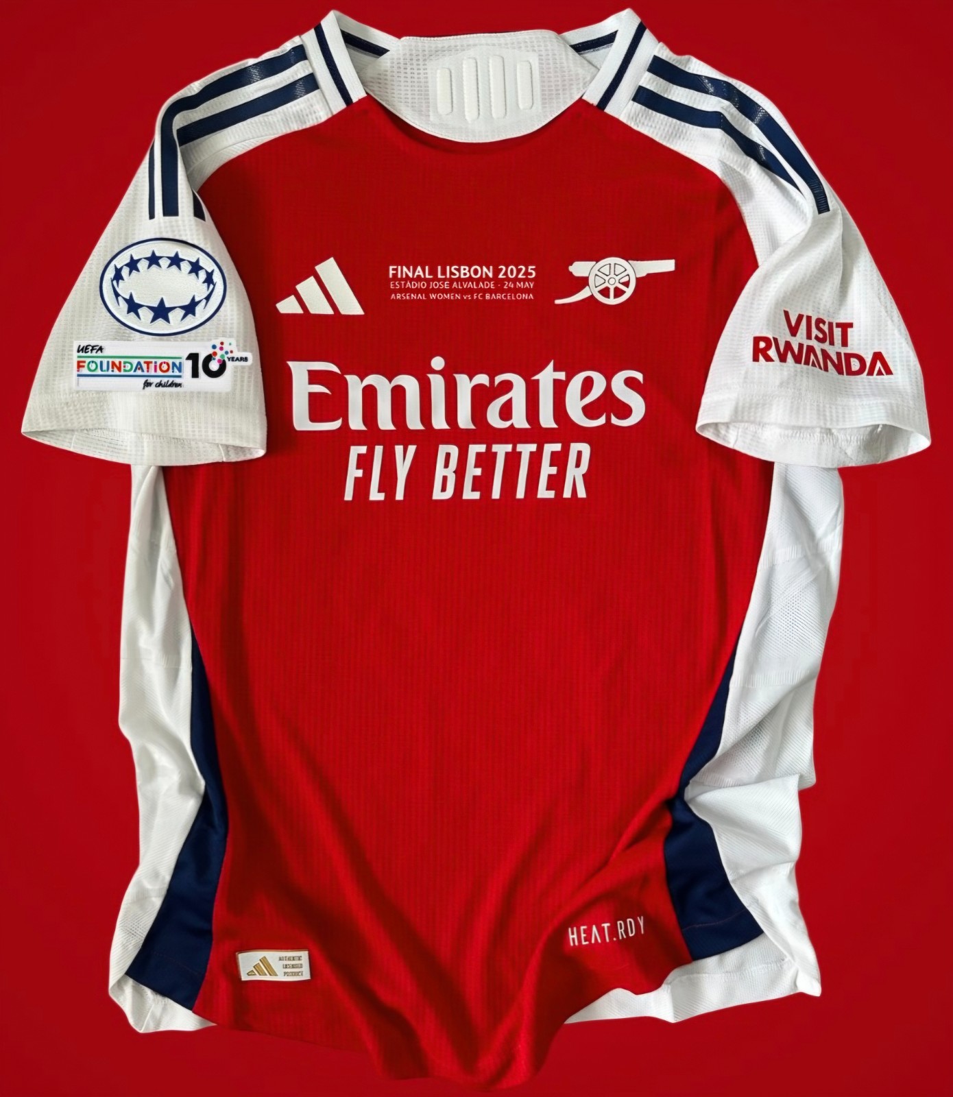 Arsenal WFC 2024-25 Women's Champions دوري Final طقم