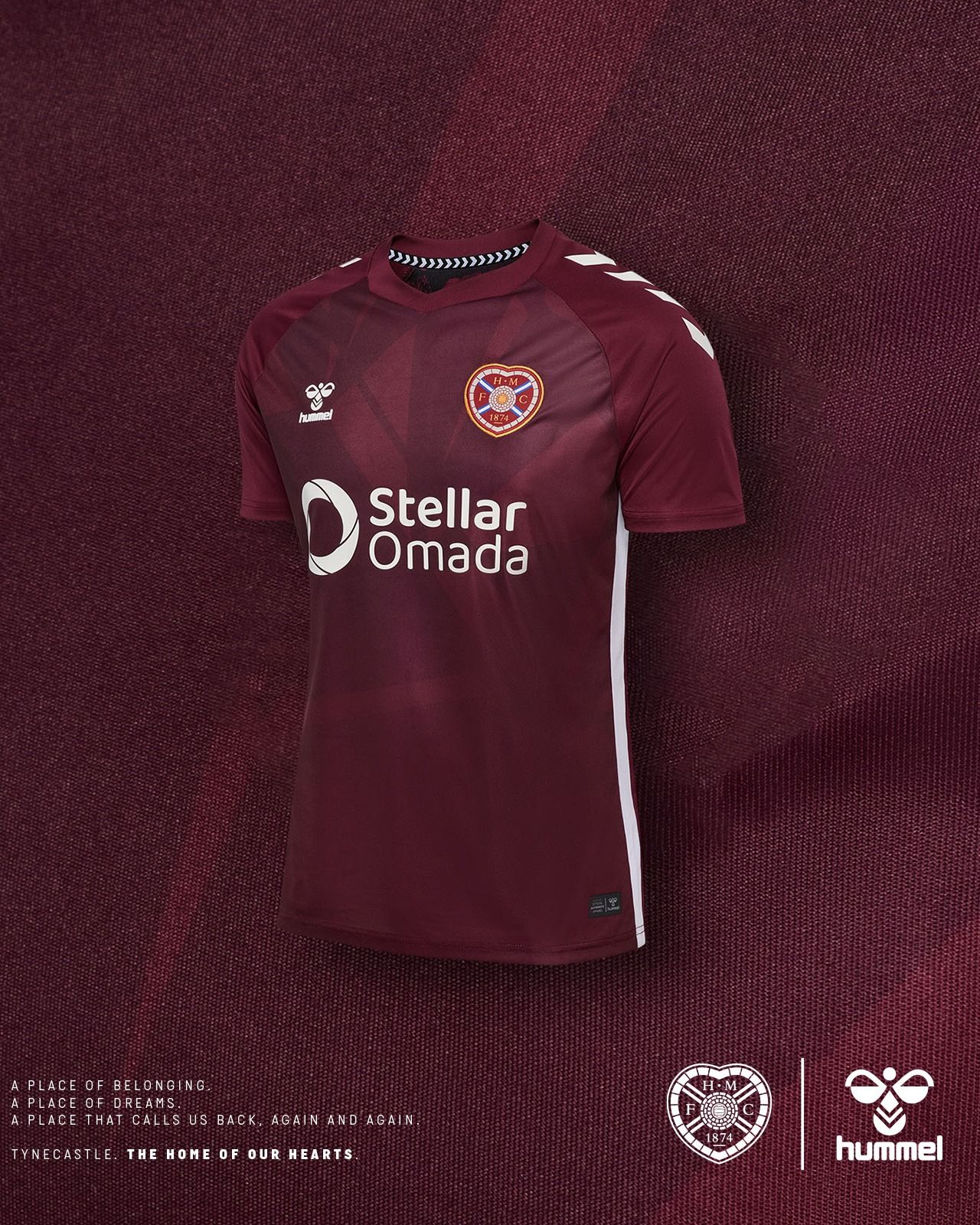 Hearts 2025-26 Strój Domowy