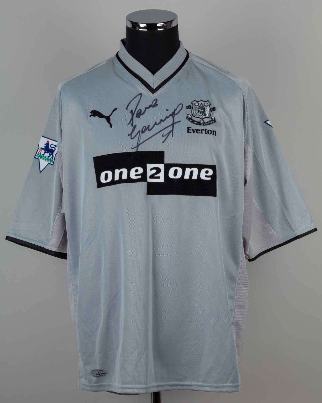 Maillot Exterieur Everton FC 2001-02