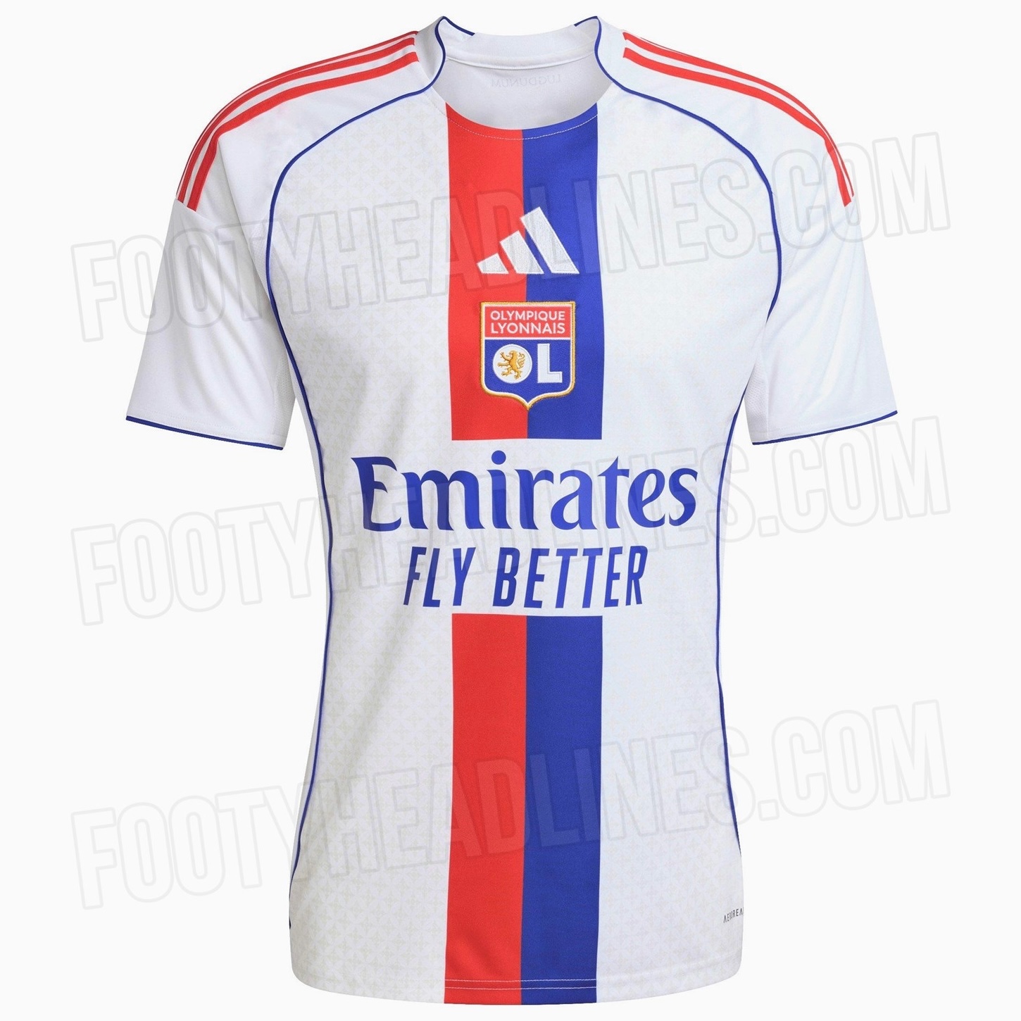 Camisa Titular Olympique Lyonnais 2025-26