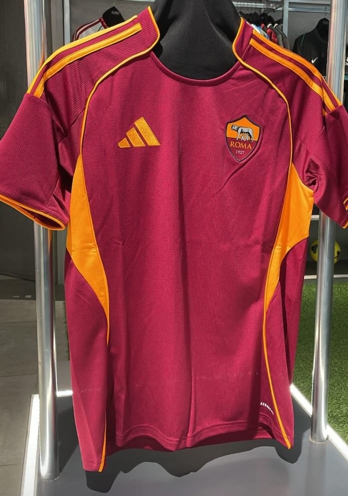 AS Roma 2025-26 Home Kit