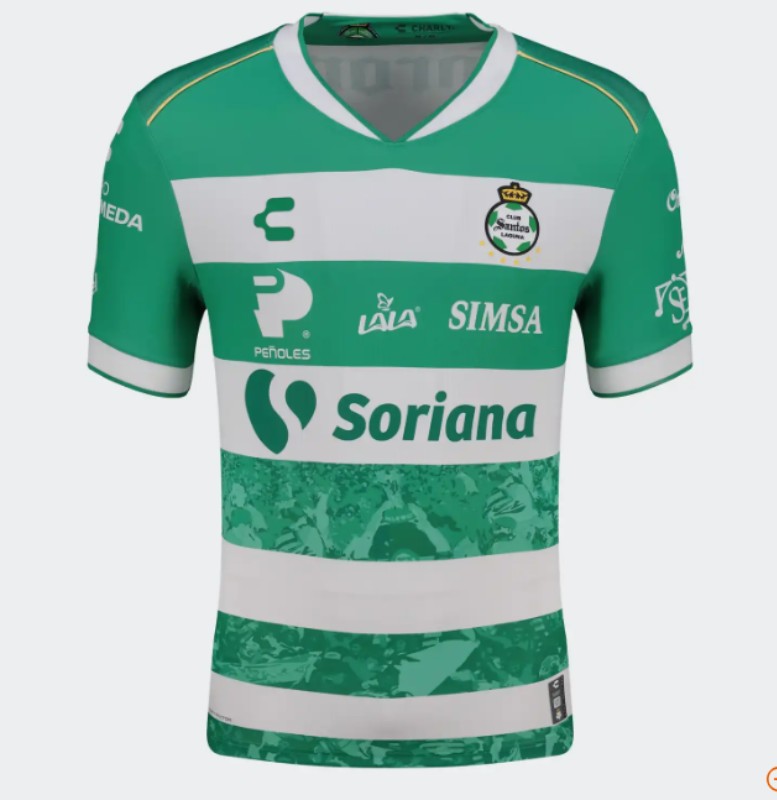 Santos Laguna 2025-26 Strój Domowy