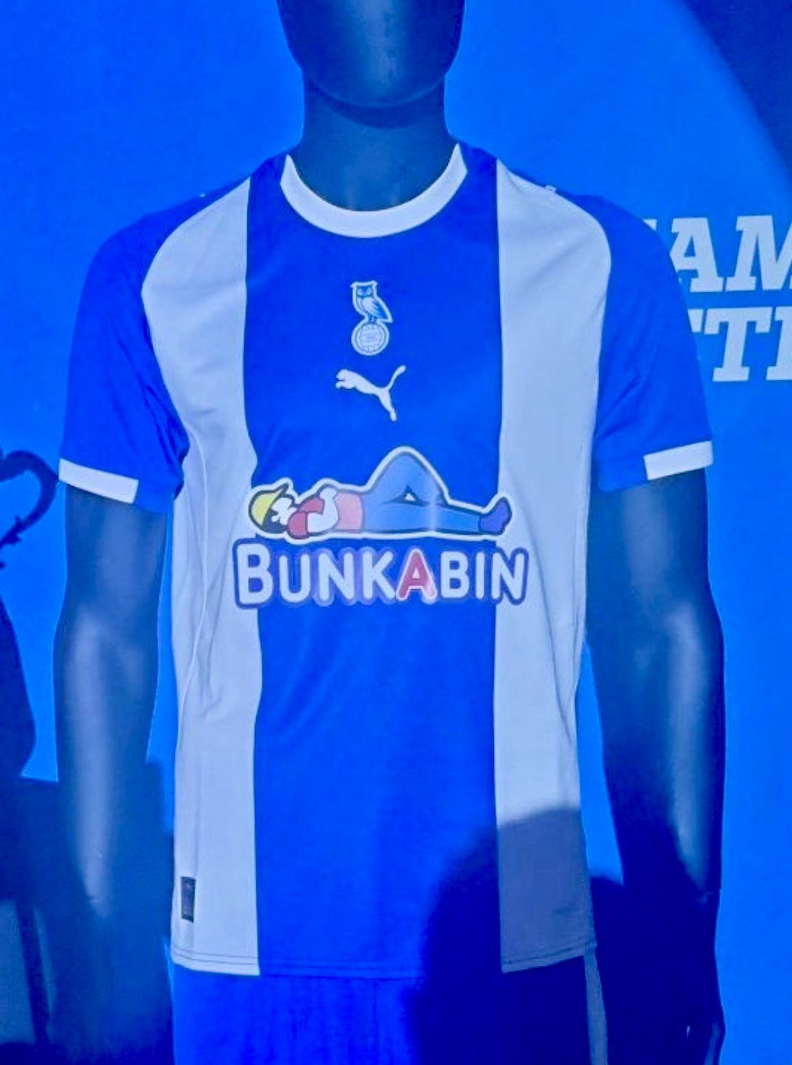 Oldham Athletic 2025-26 Home Kit