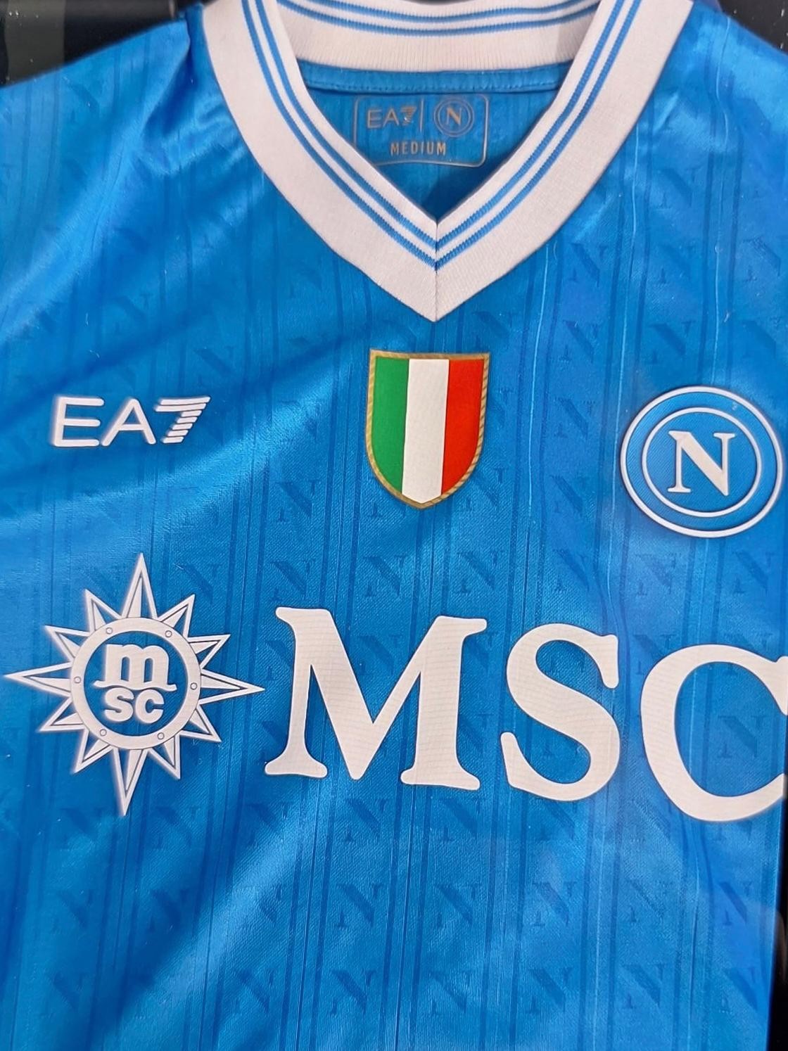 SSC Napoli 2025-26 Heimtrikot