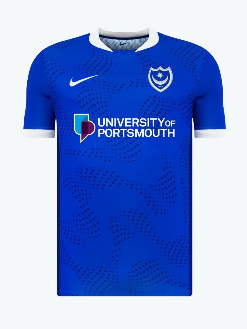 Portsmouth FC 2025-26 Home Kit