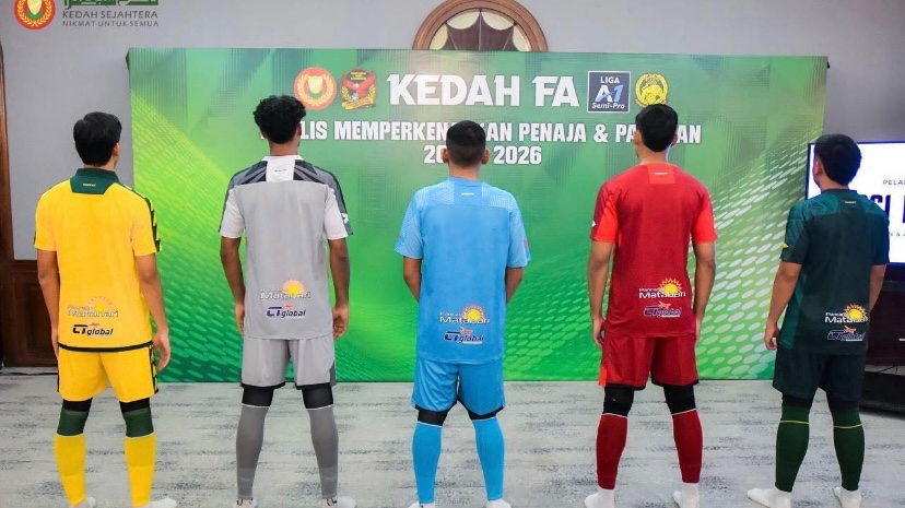 Kedah FA 2025-26 Home Kit