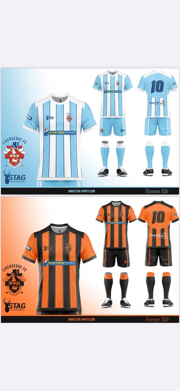 Liversedge FC 2025-26 Home Kit